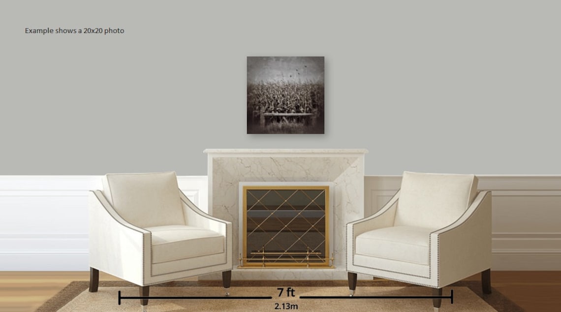 Corn Field Photo Rustic Wall Art Farm Decor Landscape - Etsy