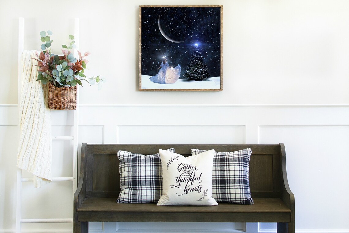 Winter Solstice Magic PRINT - Capricorn New Moon Photo Christmas Tree ...