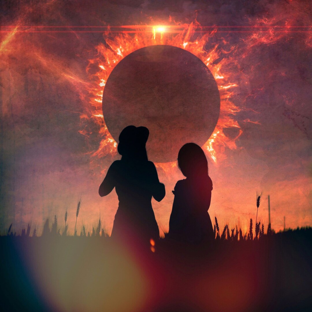 Fires of Fate PRINT - Solar Eclipse Gemini Dramatic Sky Photo Fine Art ...