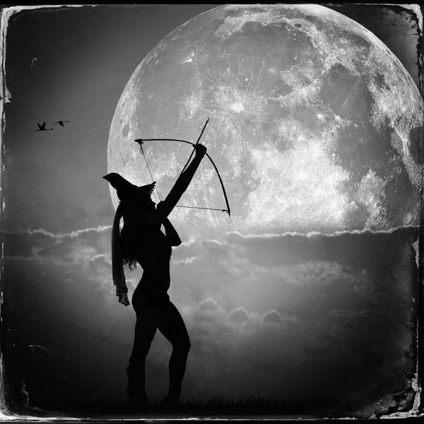Witch Bow and Arrow - Etsy
