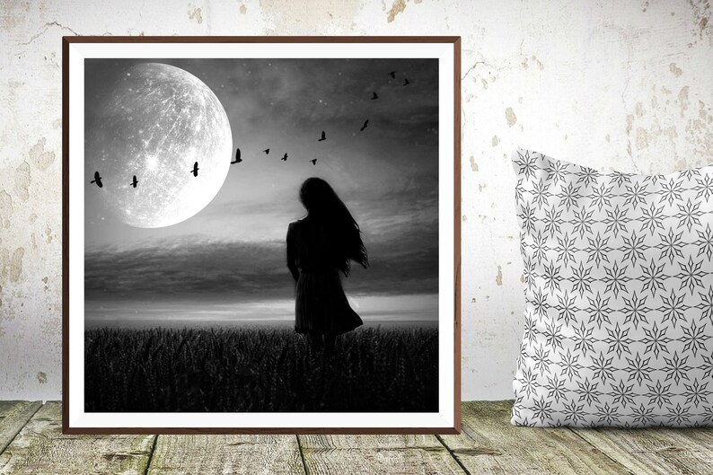 Mercury Retrograde Photo Surreal Landscape Home Decor Night - Etsy