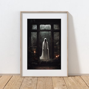 Ghost of Christmas Past PRINT - Victorian Wall Art, Dark Academia Print ...