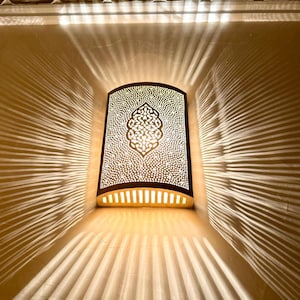 Moroccan Wall Light Brass, Wall Lights, Wall Sconces, Traditional ...