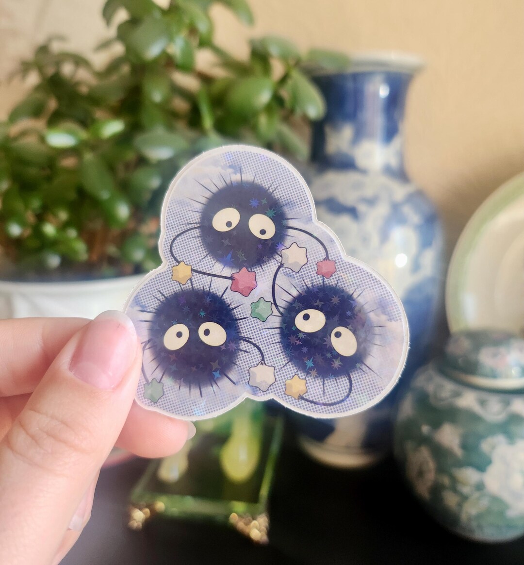 Soot Sprites Vinyl Sticker Spirited Away | Anime Fan Art | Anime ...