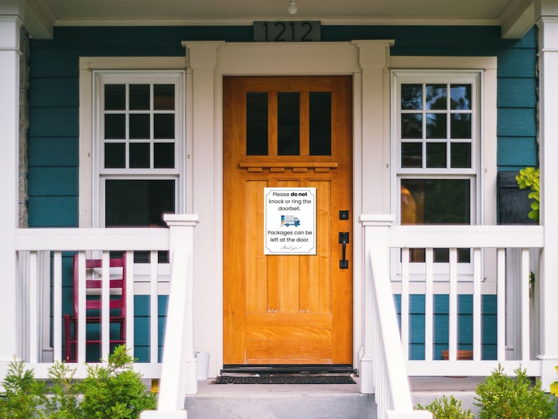 Do Not Disturb Printable Sign, Do Not Ring Doorbell Sign, Do Not Knock ...