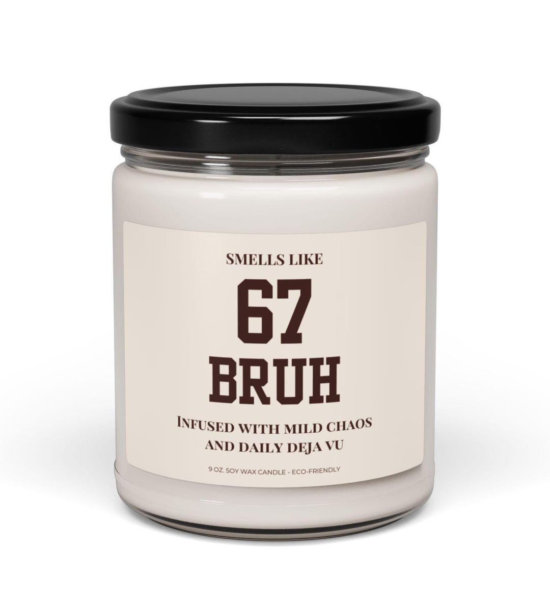 67 Gift, Funny Six Seven Gift, Teacher 6 7 Candle, Teacher Christmas ...