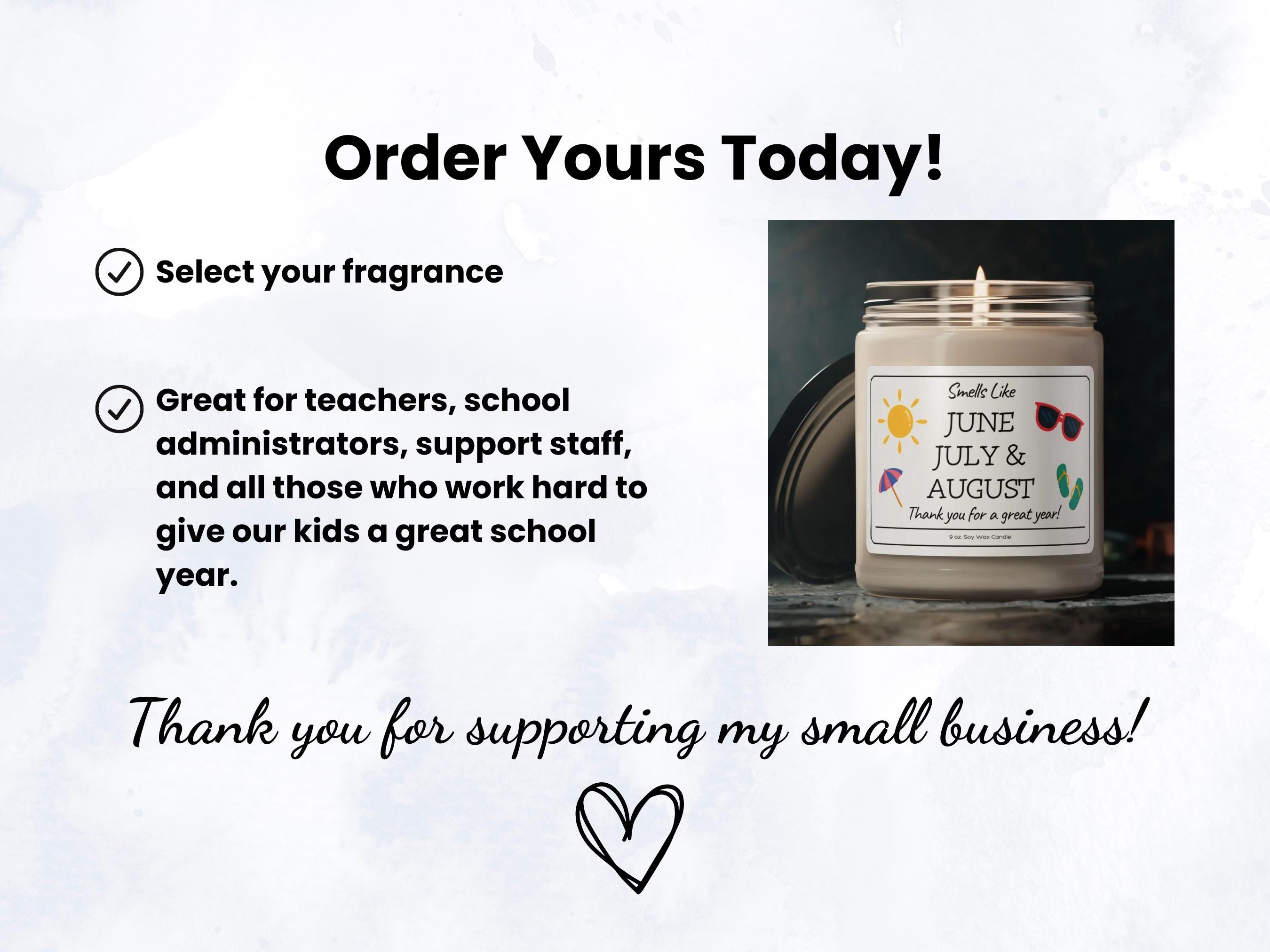 Teacher Appreciation Gift, End of Year Teacher Gift, Teacher Thank You ...