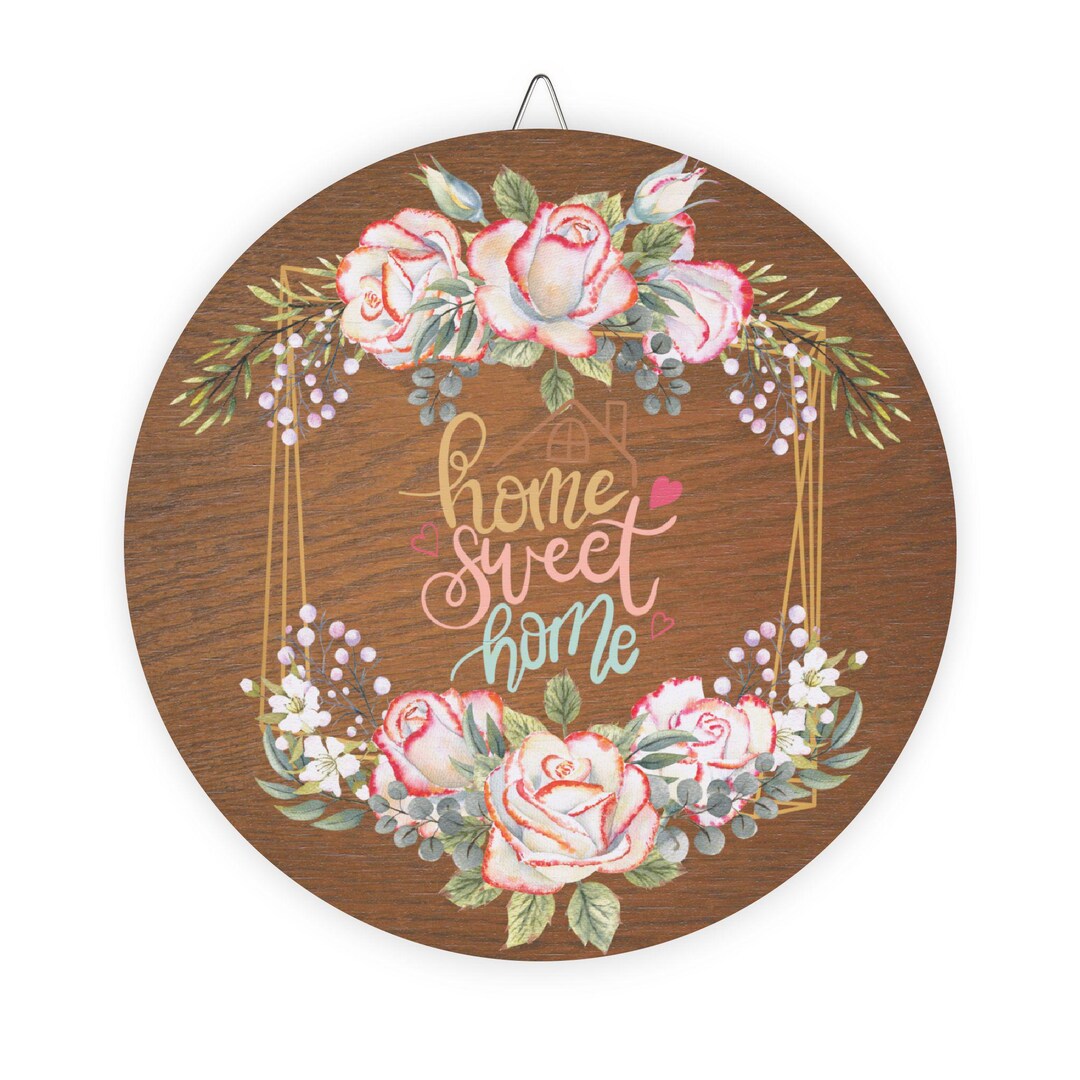 Rustic Wood Signs, Home Sweet Home Sign, Farmhouse Wall Decor, Wooden ...