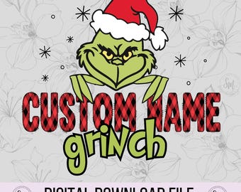 Custom Grinch Family Digital Download - Etsy