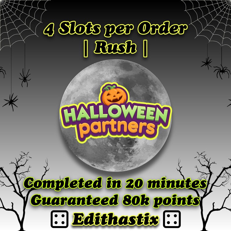 Halloween Partner Mogo Event 4 Slots Full Carry Rush Finish in 20 ...