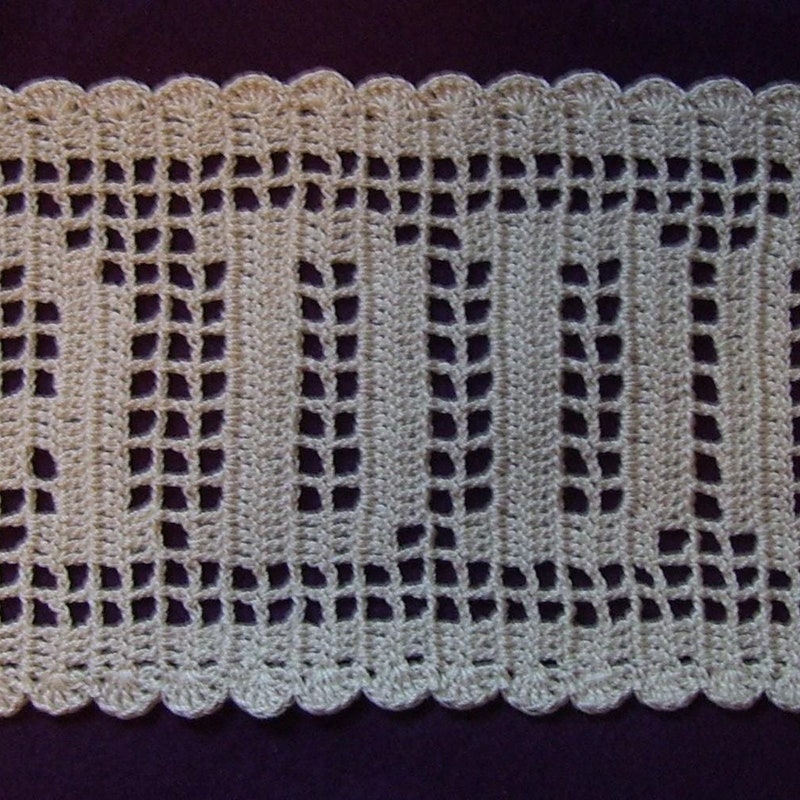 Filet Crochet Shirt - Etsy