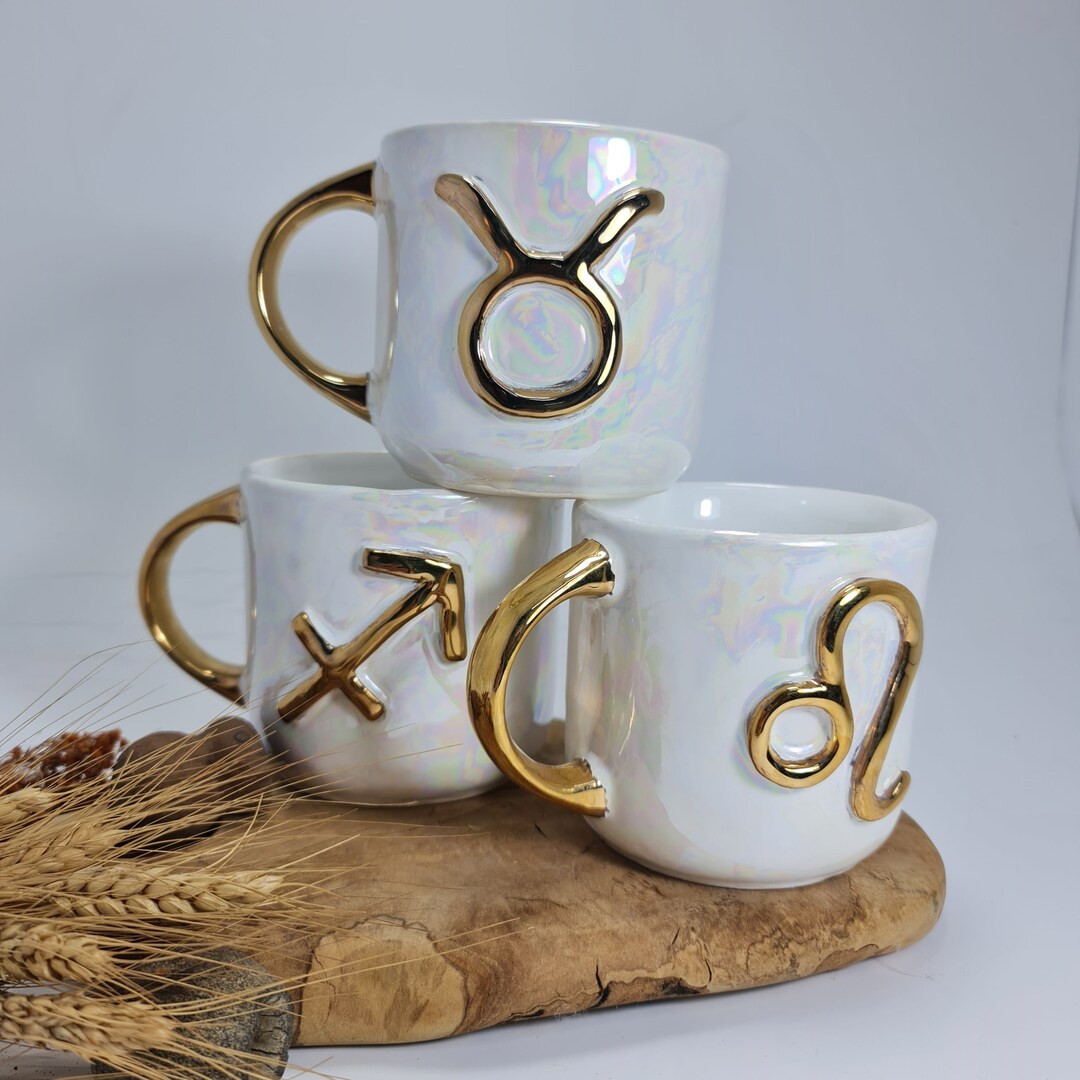 Zodiac Sign Mug Personalized Ceramic Mug Zodiac Ceramic Gift ...