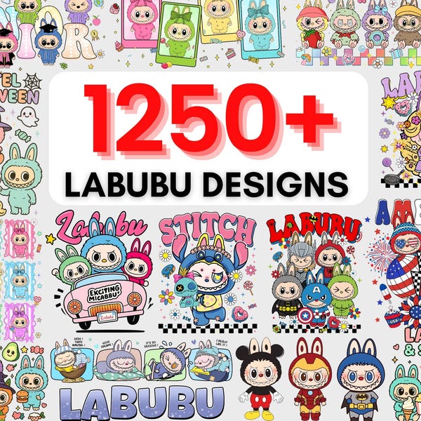 Labubu Font - Etsy