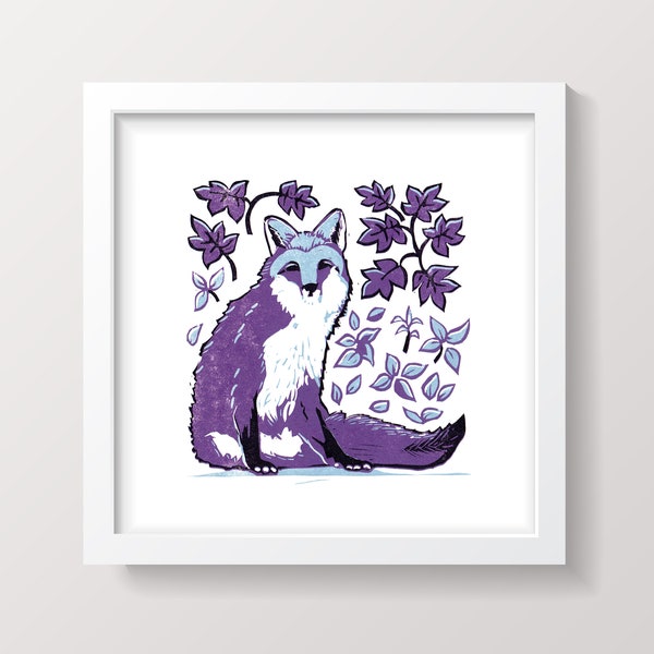Linoleum Block Print - Etsy