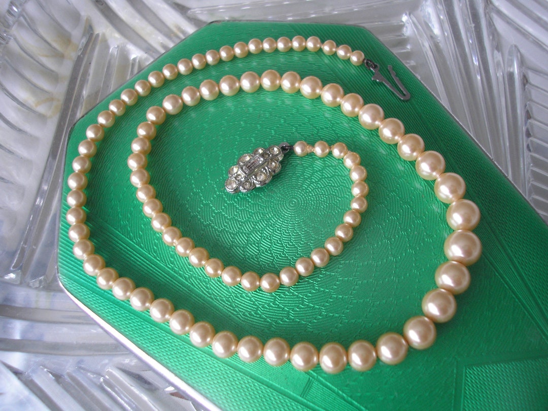 LOTUS Pearls in Original Box, Single Strand Lotus Pearls, Lotus Pearl ...