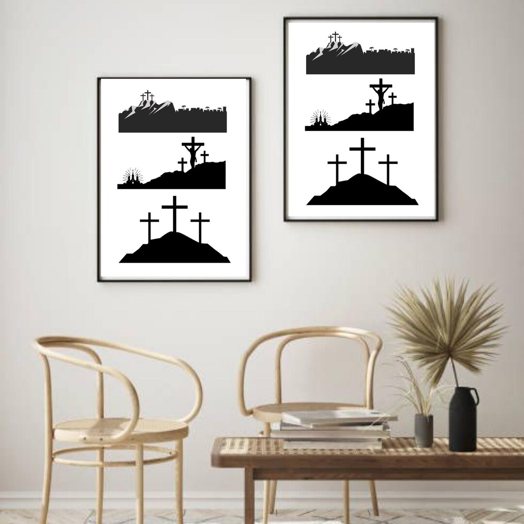 Minimalist Faith Line Art, Biblical Line Art, Christian Art Work ...