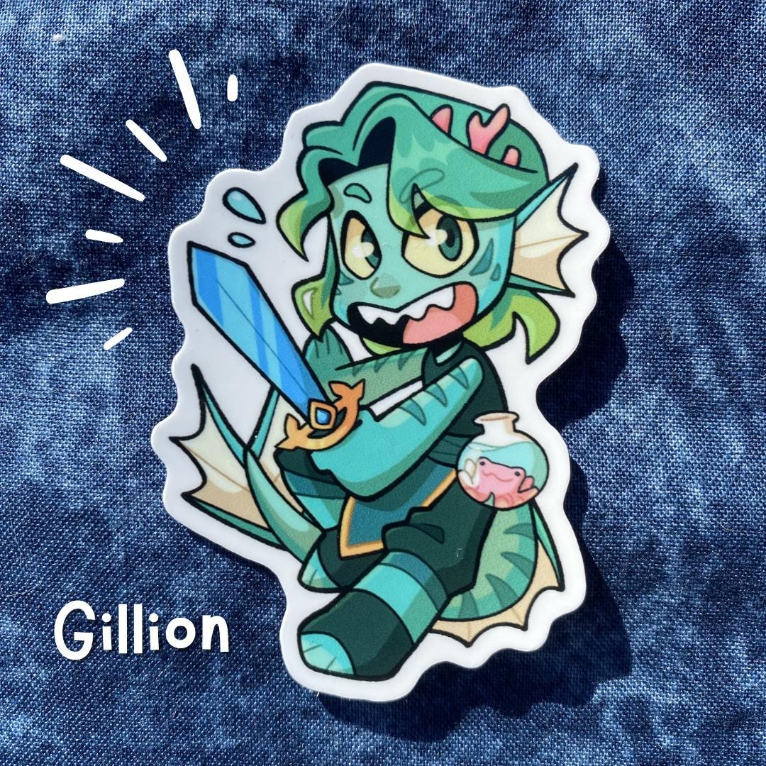 JRWI Riptide Stickers - Jay Gillion Chip - Etsy