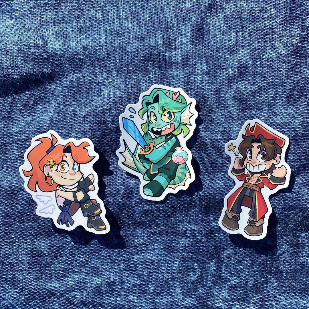 JRWI Riptide Stickers - Jay Gillion Chip - Etsy