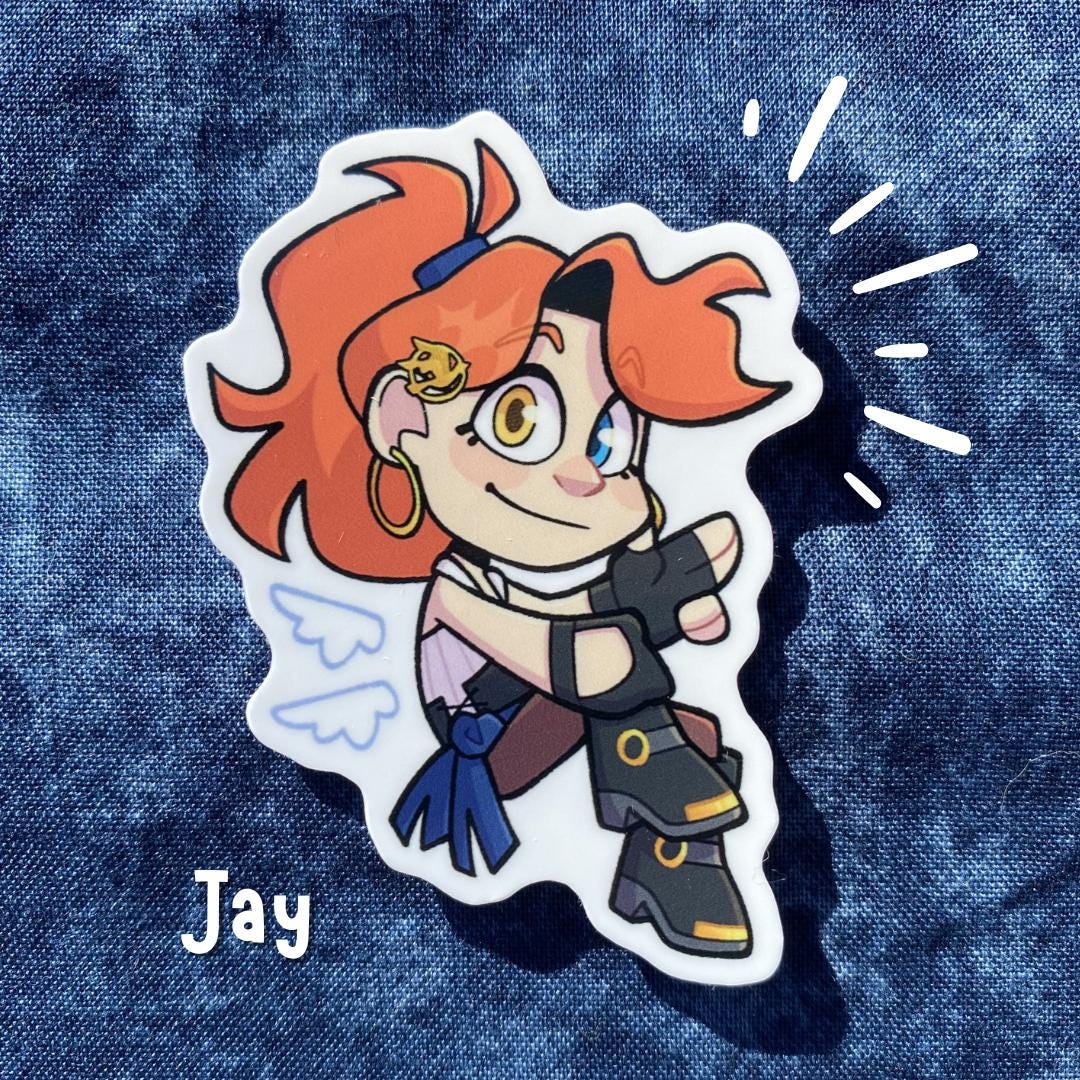 JRWI Riptide Stickers - Jay Gillion Chip - Etsy