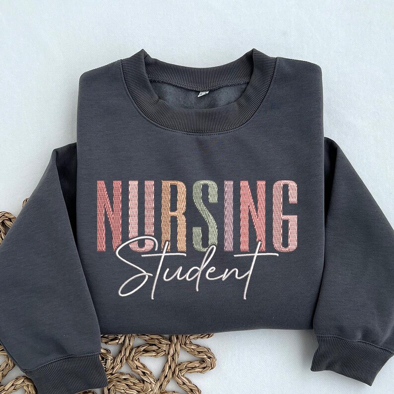 Nursing Student Embroidery Design, RN Nurse Embroidery Design, Nurse ...