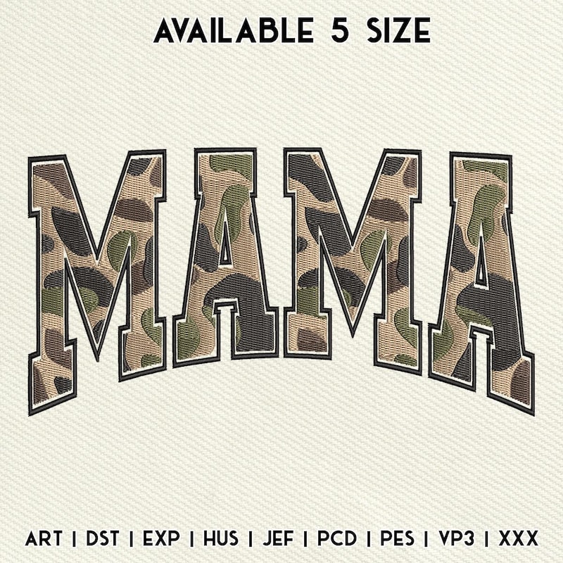 Embroidery Army Bows - Etsy