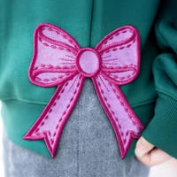 Side Bow Applique - Etsy