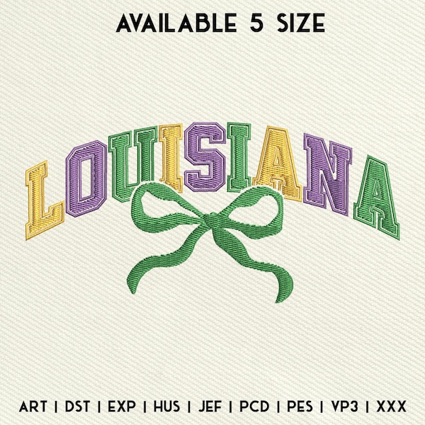 Louisiana Embroidery - Etsy
