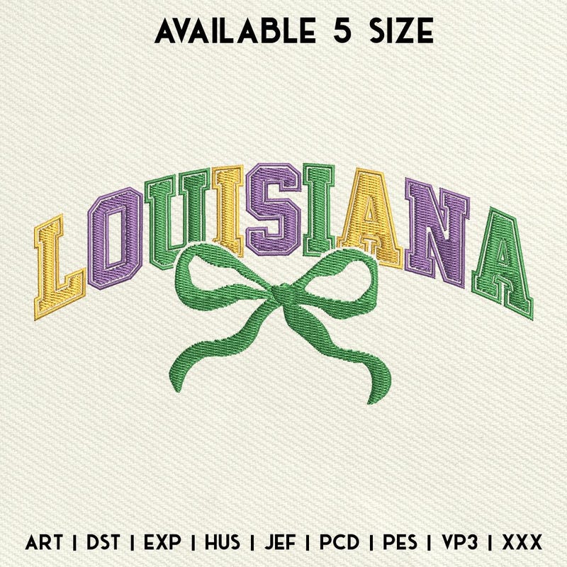 Louisiana Embroidery - Etsy