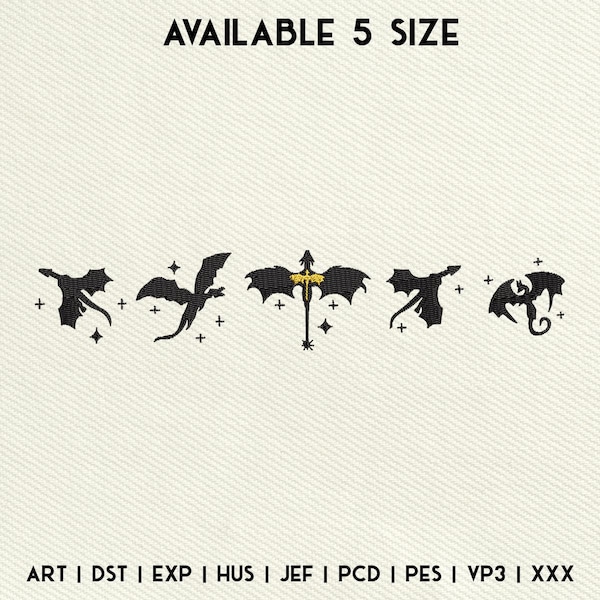 Book Dragon Pes File - Etsy