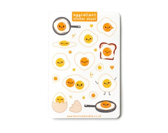 Cute Egg Sticker - Etsy