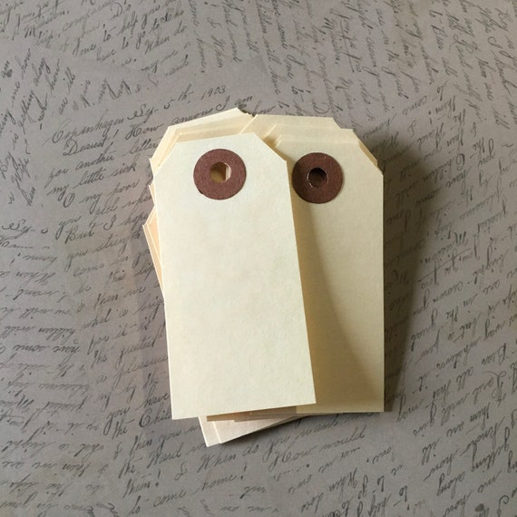 Small Manila Tags Size 2 3-1/4 X 1-5/8 Economy | Etsy