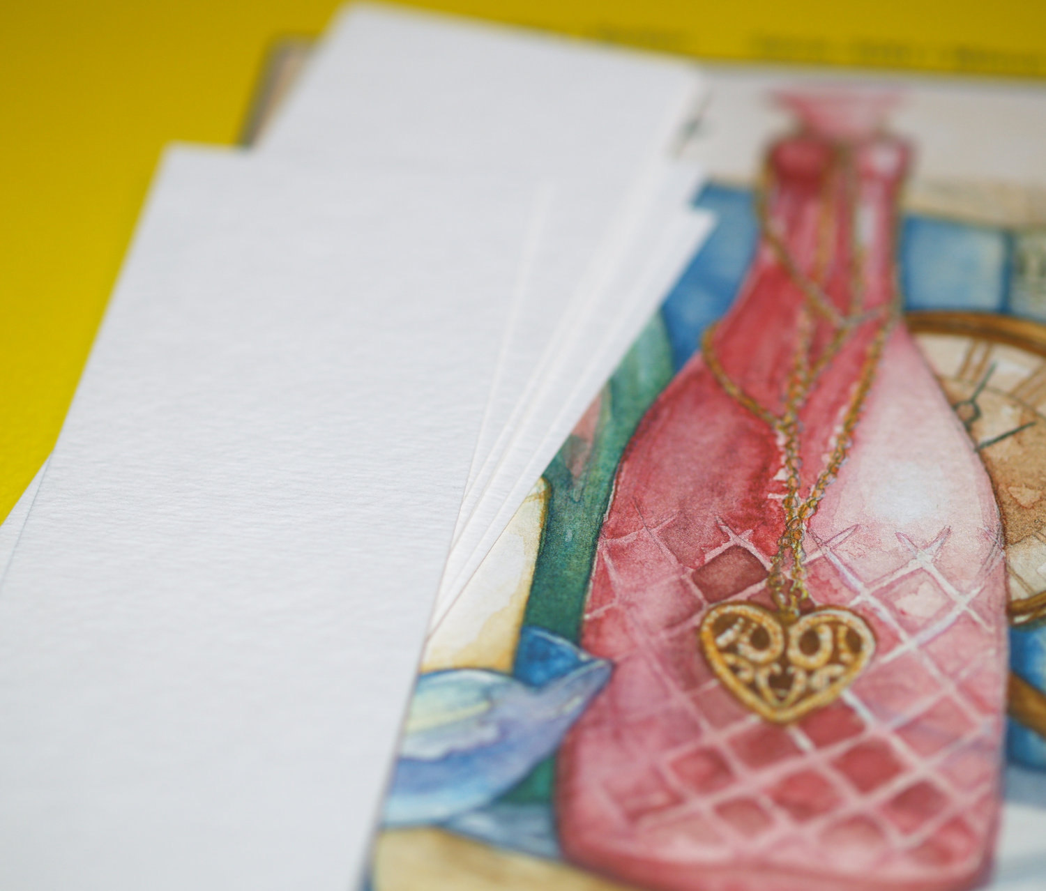 Watercolor Bookmarks - 25 Cold Press Paper Art Supplies Strathmore ...