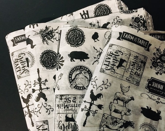 Farmhouse Favorites Tissue Wrap - Vintage / Antique Look 15x20 / 20x30 ...