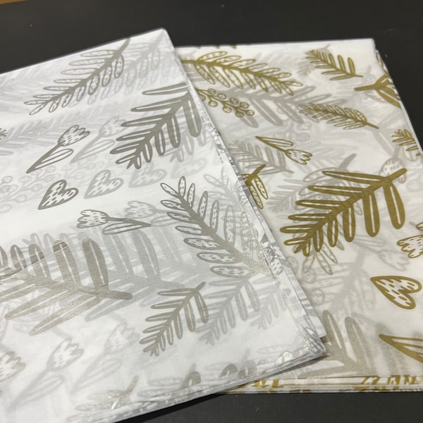 Gold Tissue Paper - Etsy