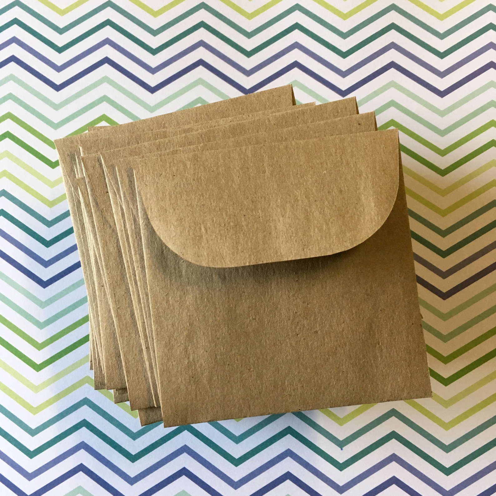 Kraft Envelopes / Cards Square 3.25 X 3.25 - Etsy