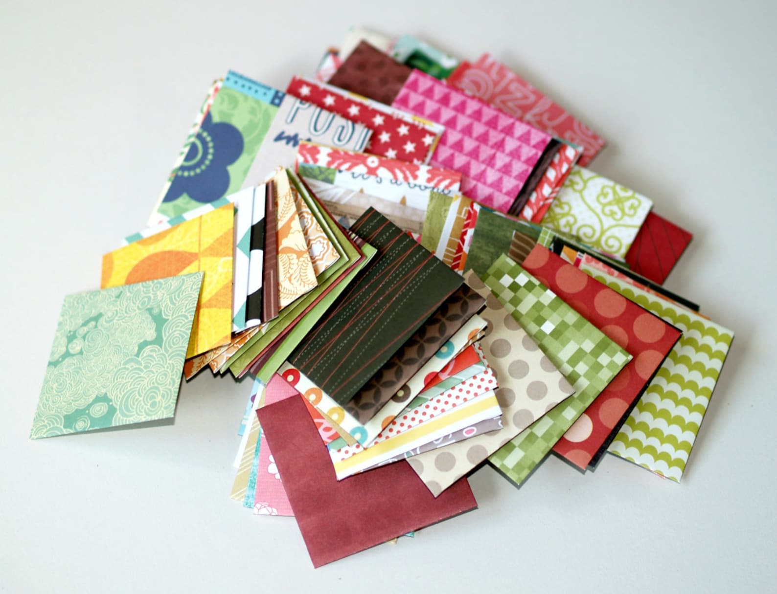 Mini Envelopes Square 2.25 Envelopes Tiny Handmade | Etsy