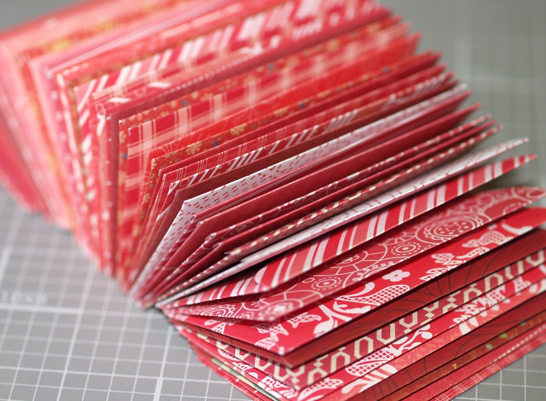 Seeing Red ... 20 Mini Envelopes . Business Card Size . Red Envelopes ...