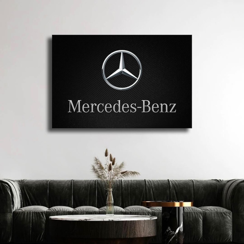 Custom Mercedes Wall Art - Etsy