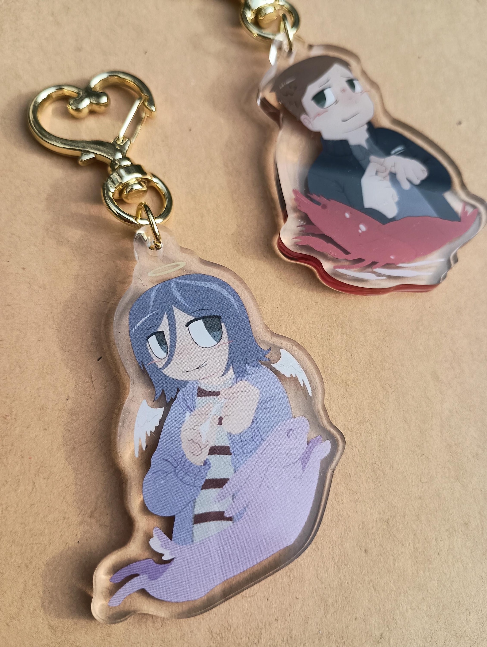 Clinical Trial Game Angel Lee Acrylic Keychain Charms - Etsy