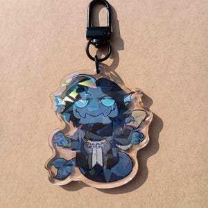 PREORDER - Roblox Pressure Holographic Acrylic Keychains - Sebastian ...