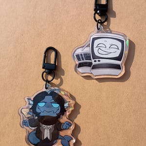PREORDER - Roblox Pressure Holographic Acrylic Keychains - Sebastian ...