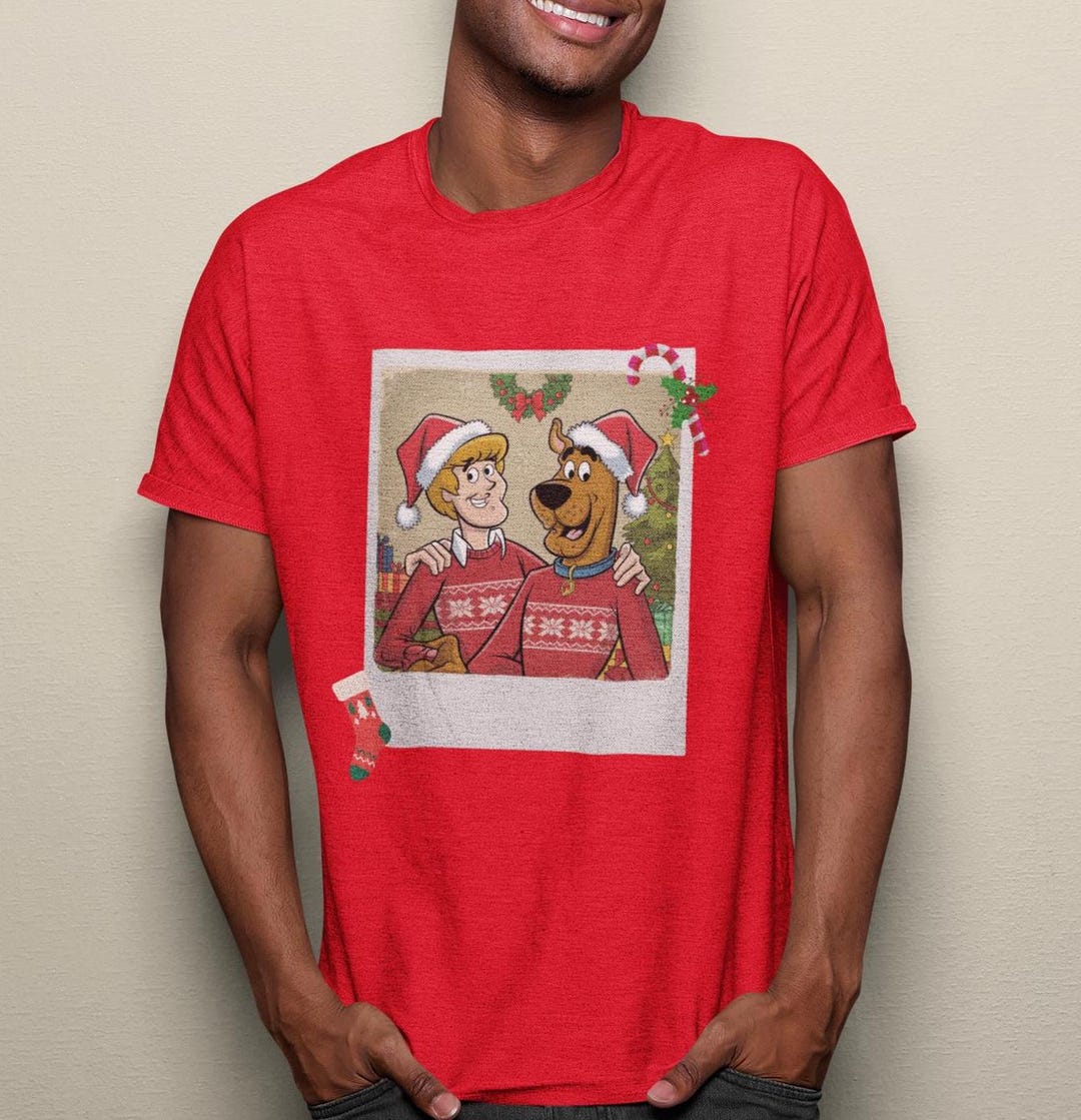 Scooby Doo Christmas Shirt, Scobby and Shaggy,vintage Scooby Doo ...