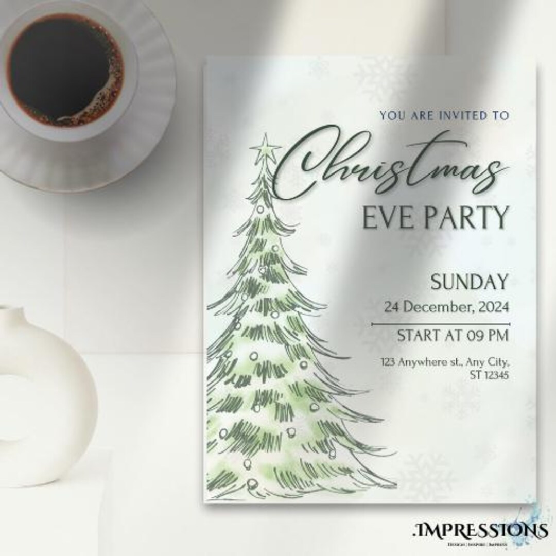 Christmas Party Invitation Bundle: Christmas Party Invitation ...