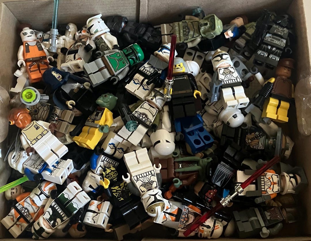 Lego Star Wars Minifigures Value Pack - Etsy
