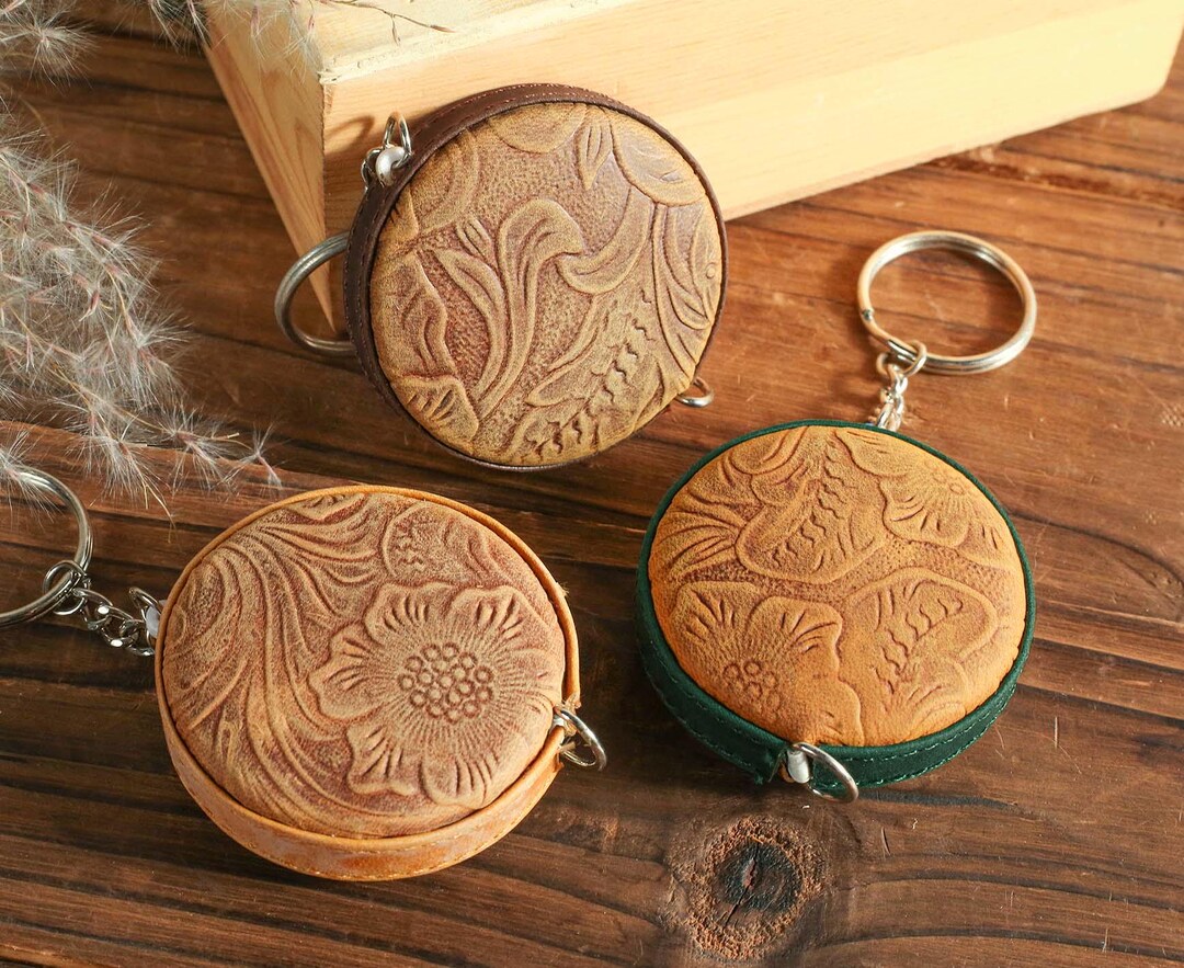 Leather Retractable Portable Tape Measure,60 Inches/150 Cm Leather ...