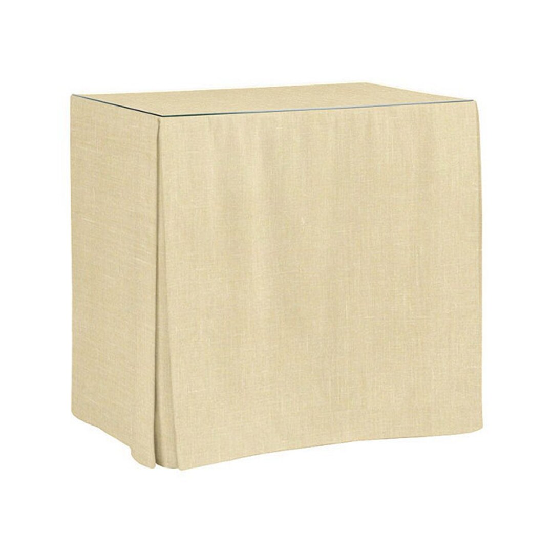 Custom Made Filing Cabinet Cover, Slipcover, Console Table Skirt ...