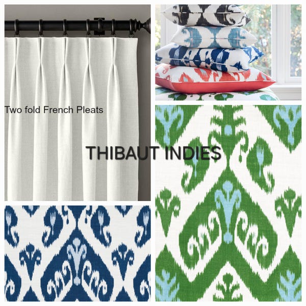 Fan Pleat Curtains - Etsy