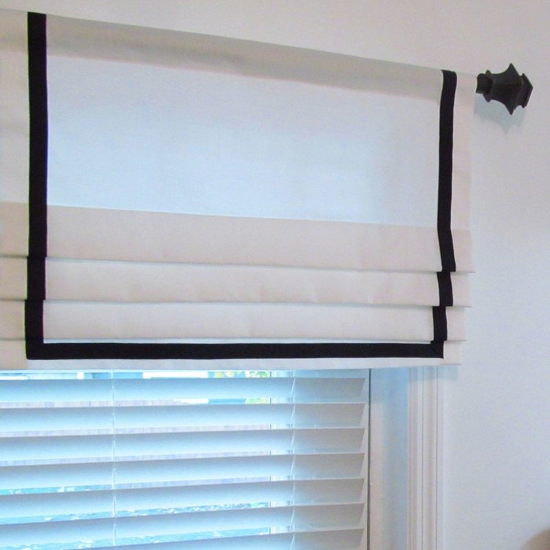 Faux Roman Shade Valance - Etsy