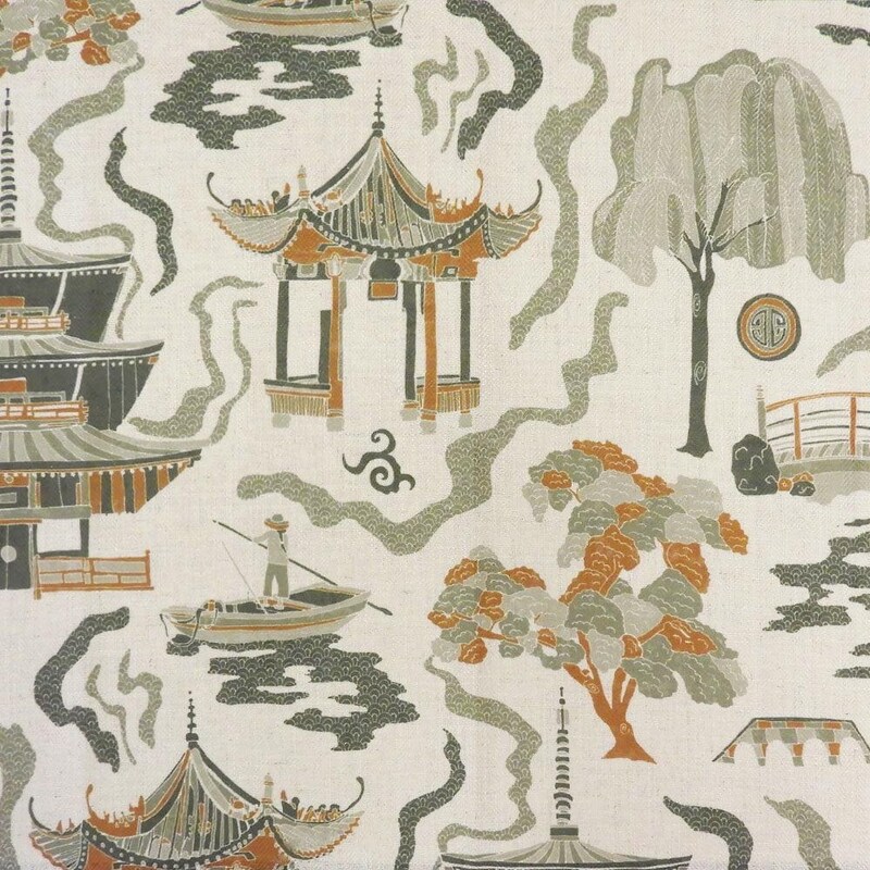 Asian Toile - Etsy