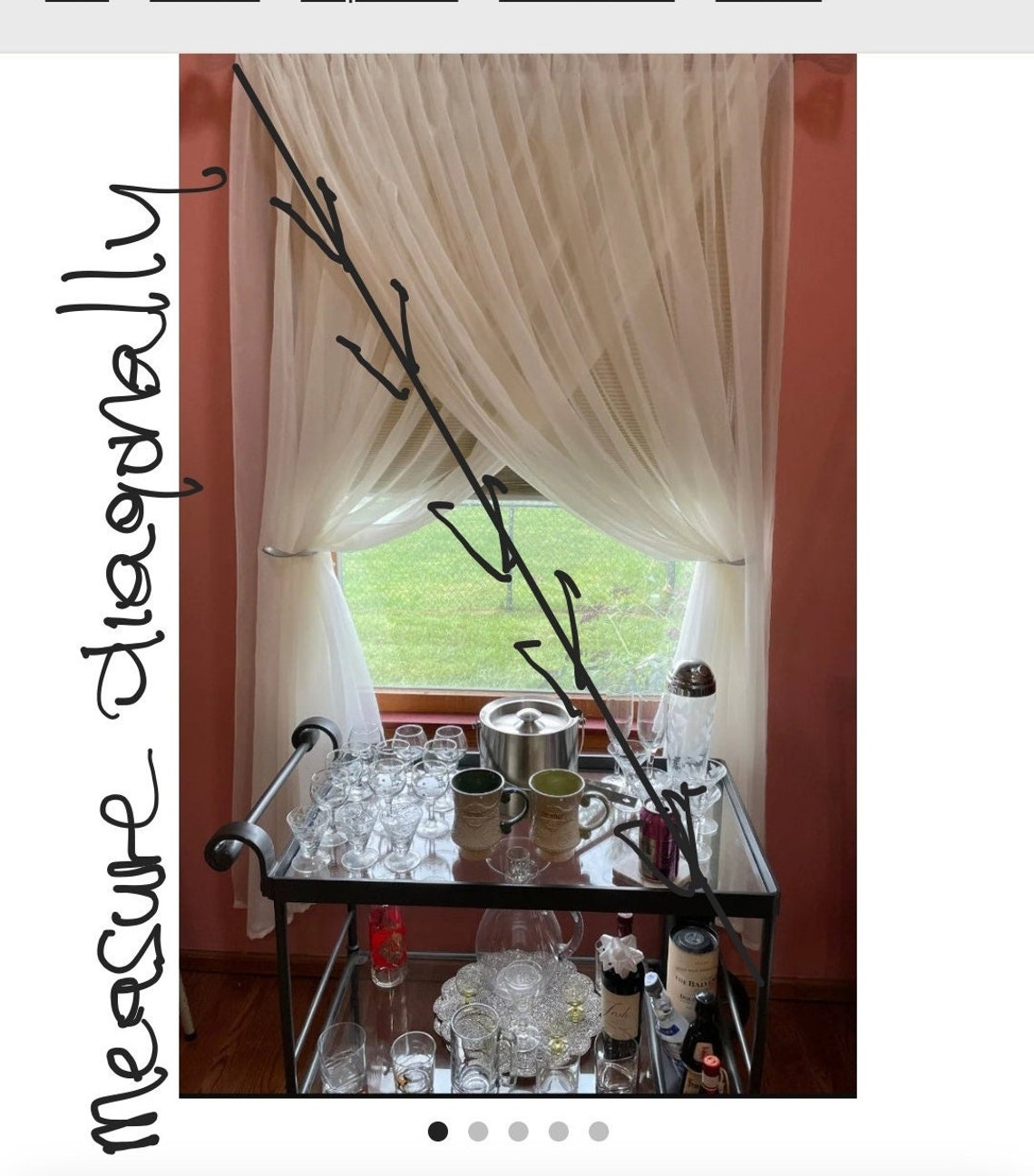 Sheer Voile Curtains, Criss Cross Drapes, ROD POCKET Criss-cross Drapes ...